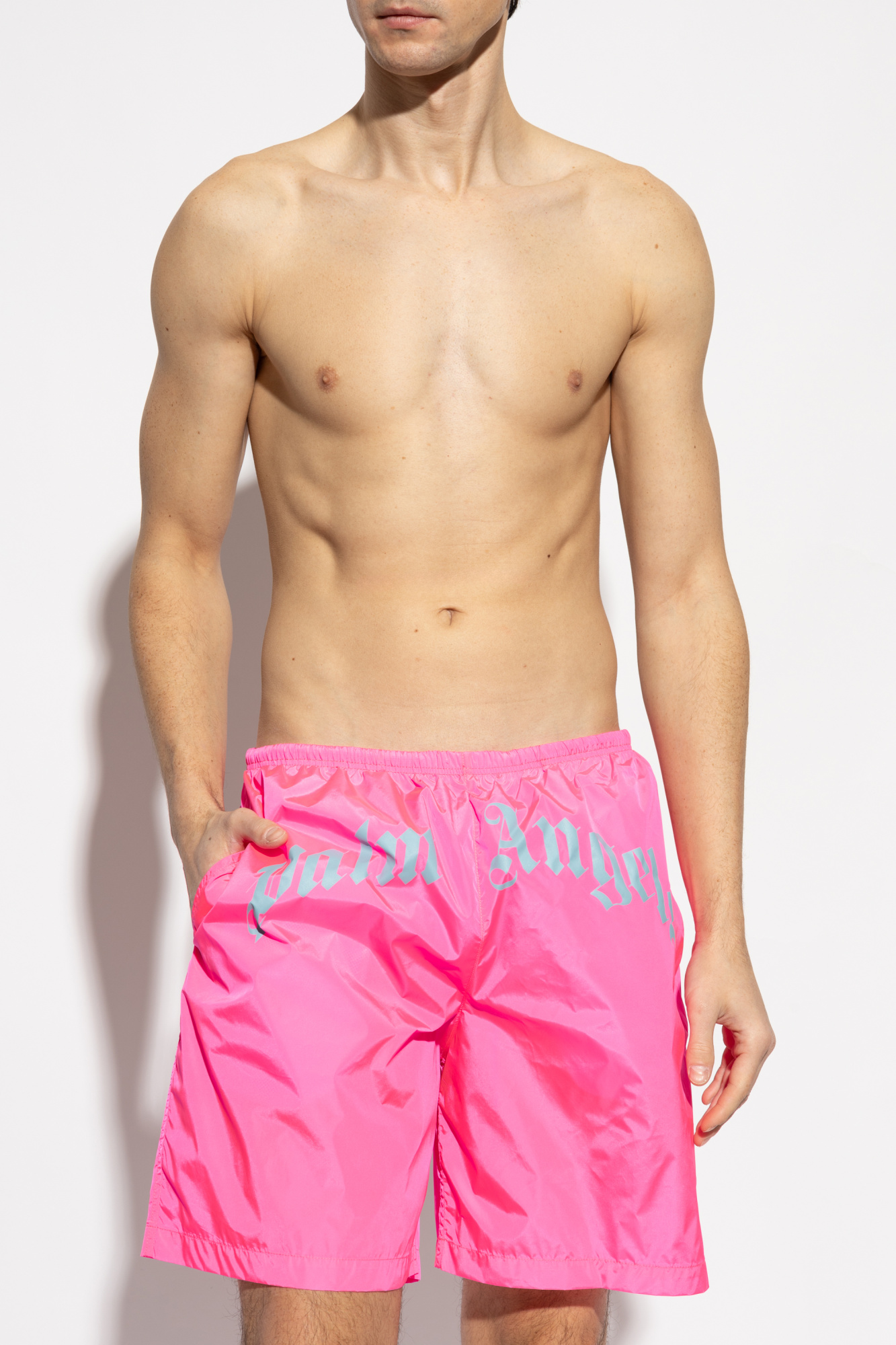 Pink Swim shorts Palm Angels - Vitkac GB